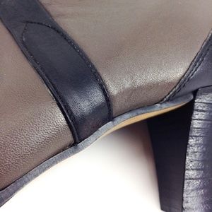 Hogl | Shoes | Vintage Hogl Austria Grey Black Tall Boots | Poshmark